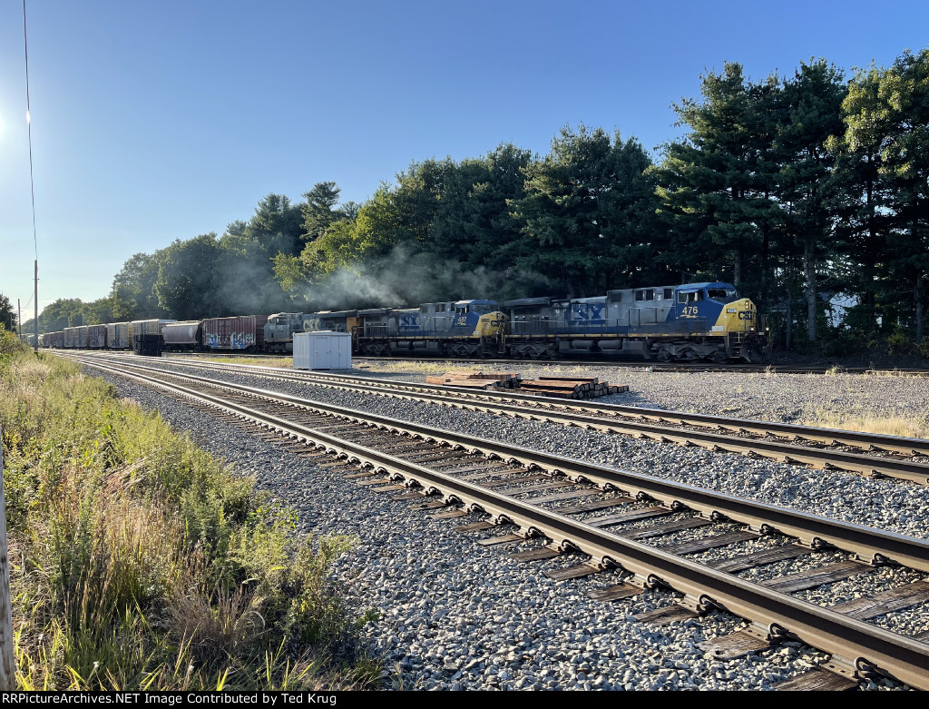 CSX 476, 487 & 5210